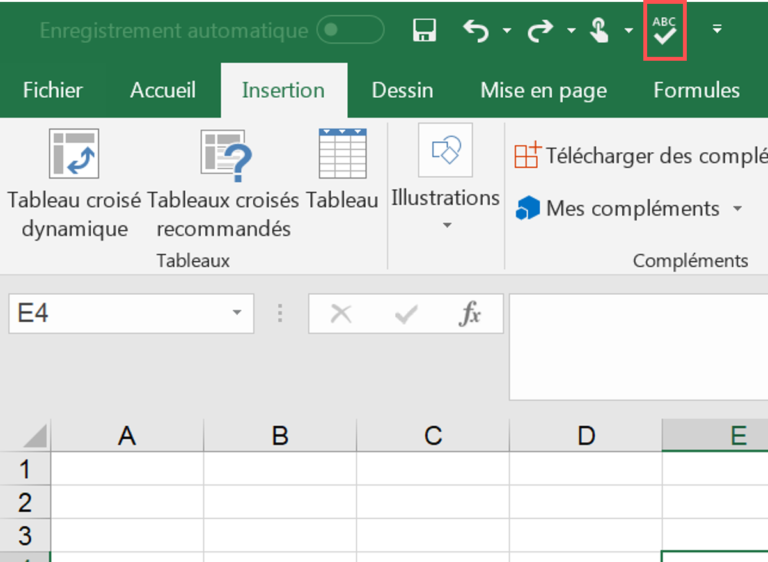 Barre d’outils Accès rapide – JaimeExcel.com